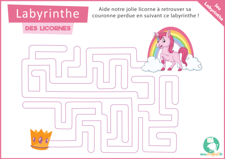 Labyrinthes à imprimer