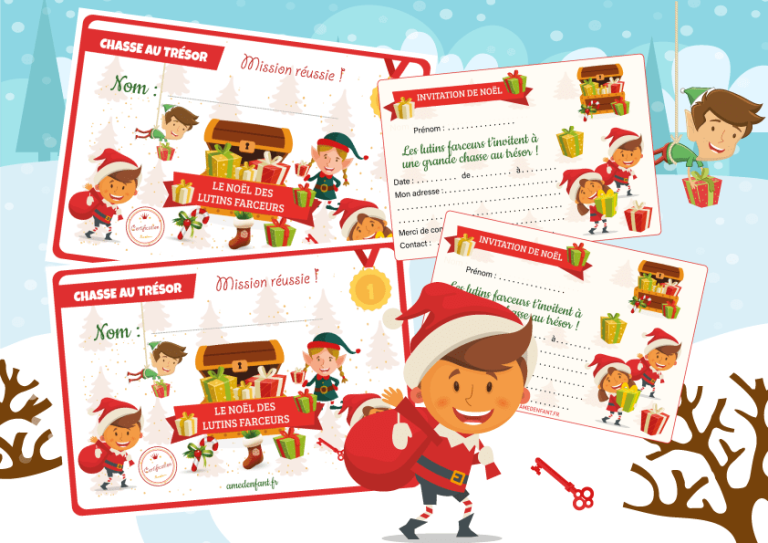 La Chasse au Trésor de Noël (4/6 ans)