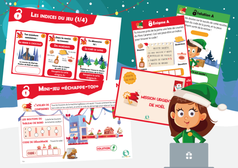 Un escape game de Noël pour toute la famille : énigmes et magie pour ...