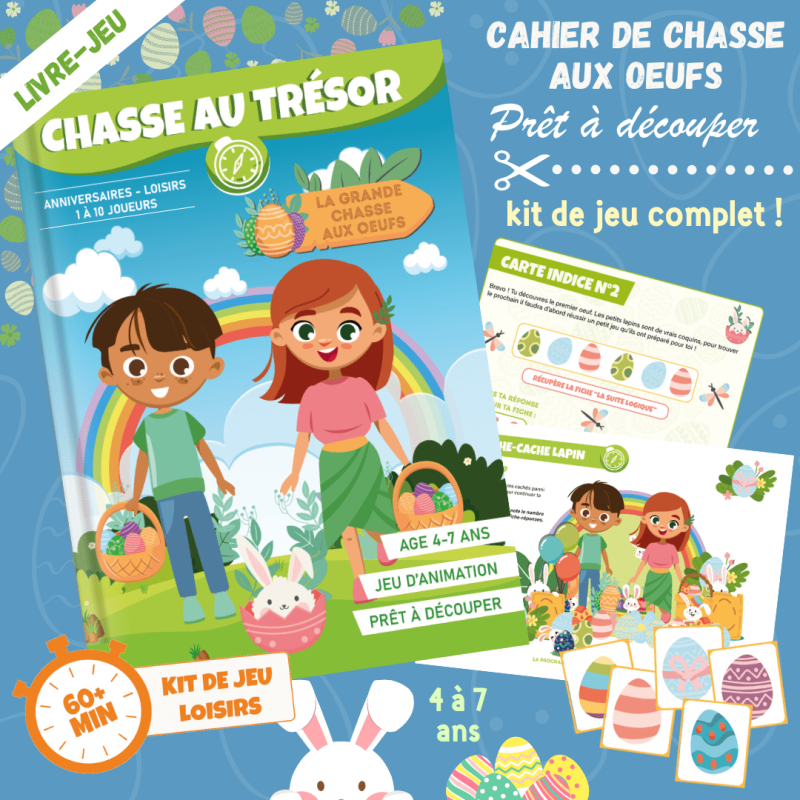 Chasse aux Œufs de Pâques et Jeux Gratuits de Pâques